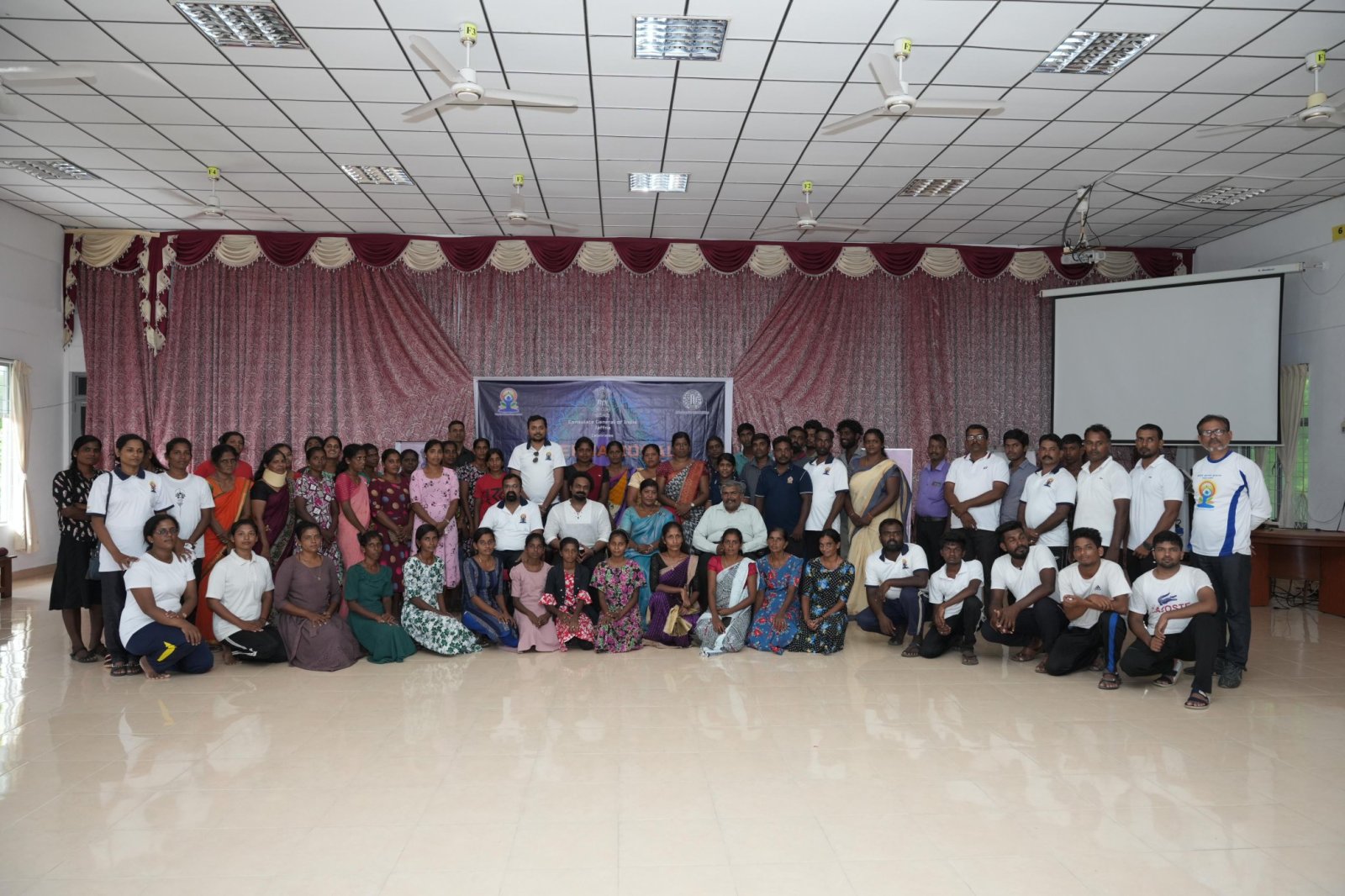 CGI, Jaffna holds historic first yoga day celebrations in Delft Island ...